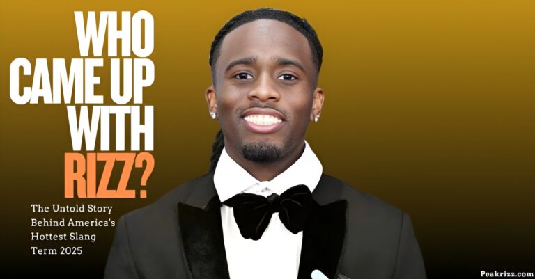 Who Came Up with Rizz? The Untold Story Behind America's Hottest Slang ...